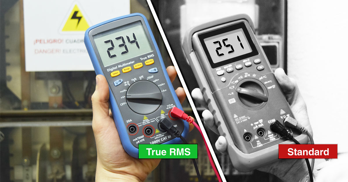 Que signifie RMS et True RMS? Nous expliquons ici les différences | PROMAX